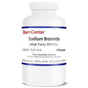 Sodium Bromide, Reagent, granular, 500 Grams (1.1 lb.)