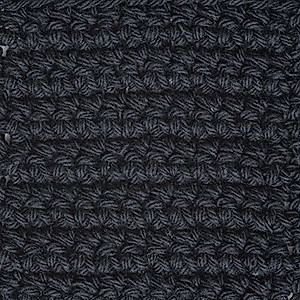 Bernat Handicrafter Cotton Solids Yarn, 1.75 oz, Gauge 4 Medium, 100% Cotton, Black Licorice