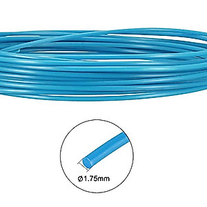 uxcell 3D Pen Filament Refills,16Ft,1.75mm ABS Filament Refills,Dimensional Accuracy +/- 0.02mm,for 3D Printer,Light Blue