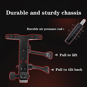 Office Chair Ergonomic Desk Chair,Lumbar Support, Height Adjustable Office Desk Chair, Executive Swivel Computer Chair with Padded Seat Cushion for Home/Office(Color:White A)