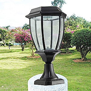 DIAOD Outdoor Pillar Lamp European Villa Wall Light Waterproof Home Garden Courtyard Light LED Street Garden Villa Lamp