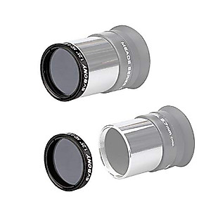 SVBONY SV139 Telescope Filter Moon Filter 1.25 inch 12.5 Percent Transmission Telescope Filter ND8 Neutral Density Filter for Telescope Eyepiece Reduce Moon Surfaces Overall Brightness