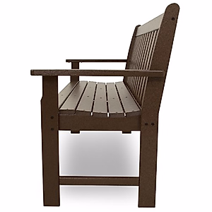 POLYWOOD GNB60MA Vineyard 60" Bench, Mahogany