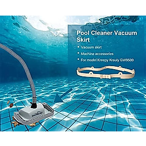 ATIE Pool Cleaner Vacuum Skirt Compatible with Pentair Kreepy krauly Great White GW9500 and Dorado 360151 Pool Cleaner GW9508 Vacuum Skirt (2 Pack)