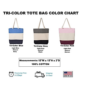 Personalized Certified Nursing Assistant CNA Tote Bag Nurse Gift CNA Gifts Gift For Nurse Nurse Bag Gift For CNA (15"L x 15"H x 3"D, Tri-Color Pink)