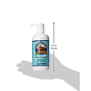 Grizzly Pollock Oil Dog Food Supplement, 16 Ounce