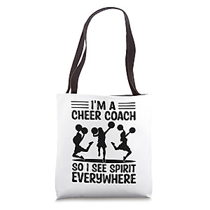 Cheerleading Coach Cheer Coach Cheerleader Cheer Training Tote Bag
