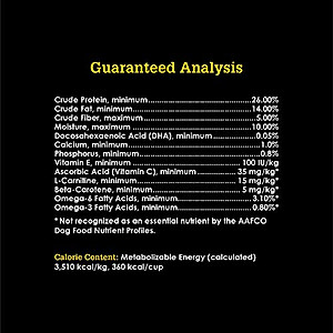 Pro Pac Ultimates Large Breed Puppy Chicken Meal And Brown Rice Dry Dog Food, 28 Lb.