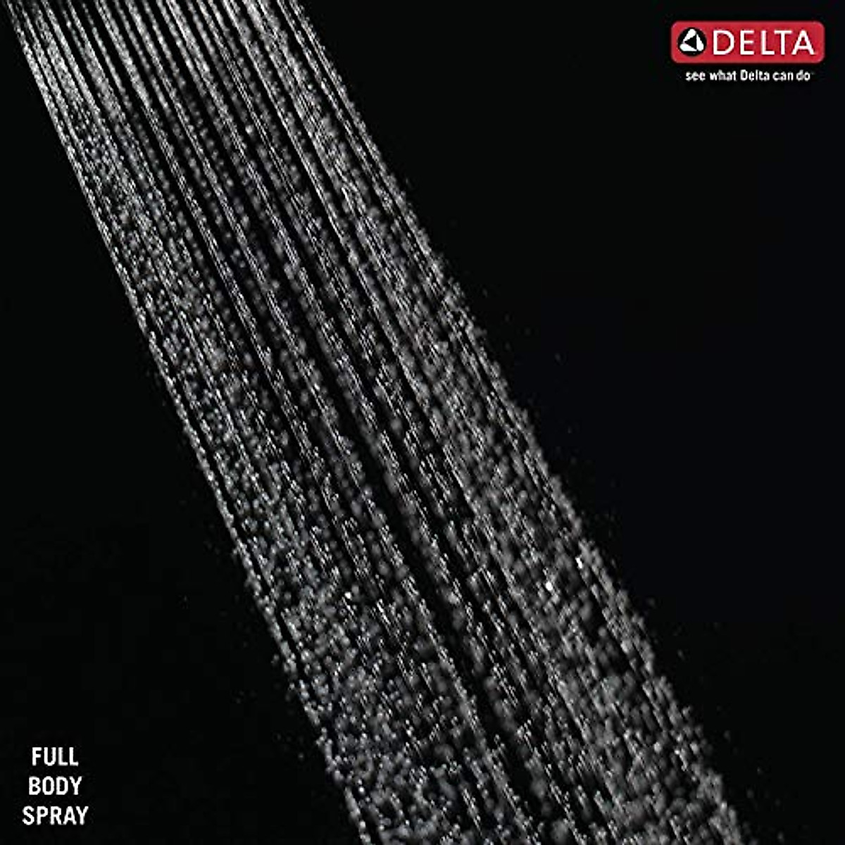 Delta Faucet Trinsic Single-Spray Touch-Clean Wall-Mount Hand Held Shower with Hose, Matte Black 55085-BL ‎6.91 x 2.22 x 17.13 inches