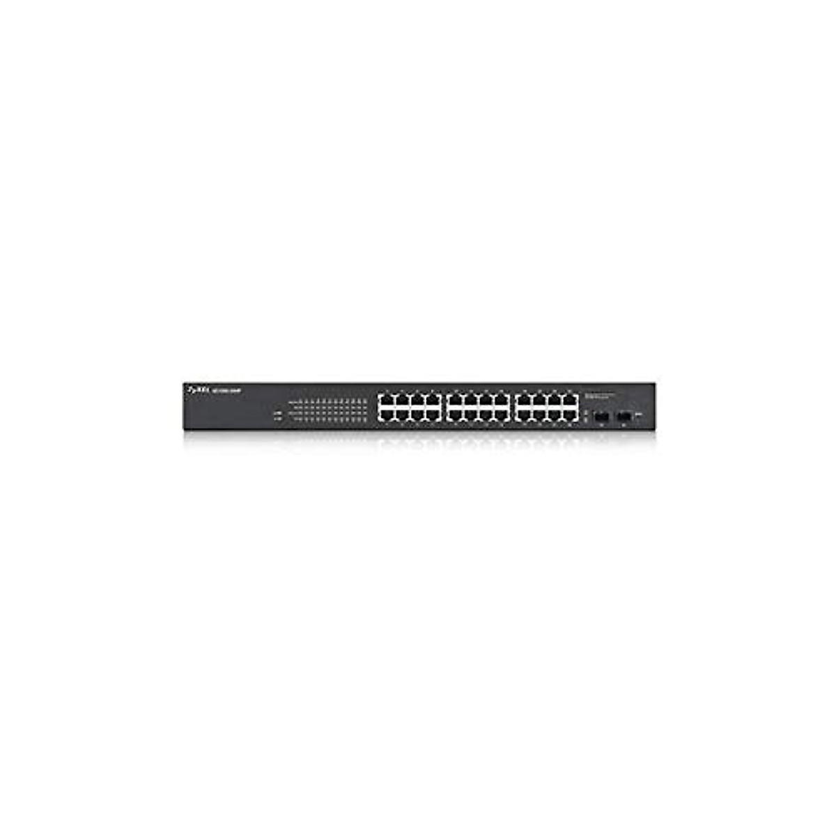 ZyXEL GS1900-24HP, 24-port GbE L2 PoE Smart Switch, rackmount, 170 Watt