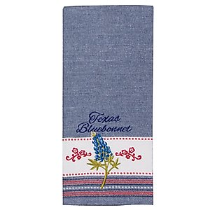 Kay Dee Designs R3770 Home Sweet Texas Embroidered Tea Towel