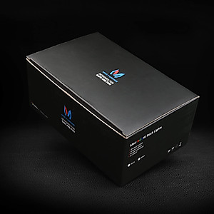 MICTUNING 4 Pods C3 RGBW LED Rock Lights - Underglow Multicolor Neon Light (Not inlcude controller)