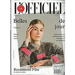 L' OFFICIEL DELA COUTURE PARIS MAGAZINE, AVRIL, 2017 ISSUE, NO. 1013