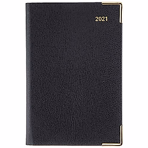 Letts Classic Mini Pocket Week to View Sunday Start 2021 Diary - Black