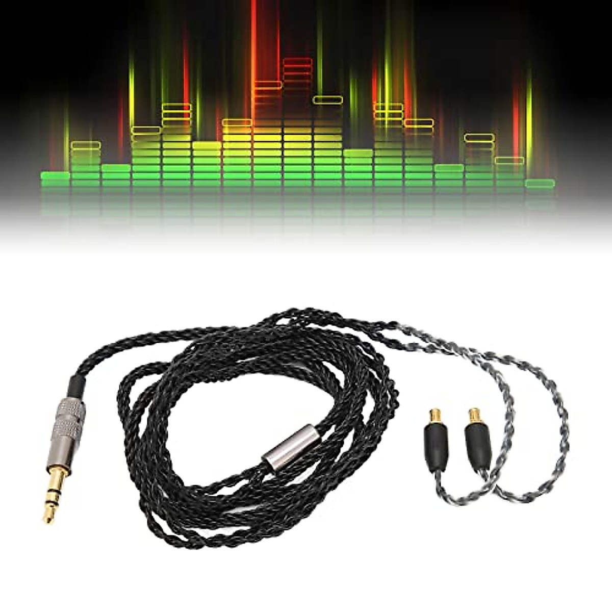 A2DC Jack Earphones Cable, 3.5mm Replacement Headphone Upgrade Cable for Audio Technica CKS1100 E40 E50 E70 LS200 LS300 LS400 CKR90 CKR100 LS50 LS70