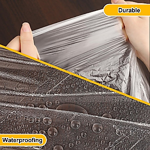 8 Pack Plastic Drop Cloth, 9x12 Ft Plastic Sheeting for Painting, Dust-Proof Tear-Resistant Painters Plastic Tarp Cloth for Furniture Floor Sofa Protector Cover Durable & Thick