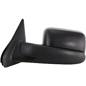 Kool Vue Driver & Passenger Side Power Heated Towing Mirrors for Dodge Ram 1500 2002-2008 Without Signal Light & Puddle Lamp Textured Standard Cab