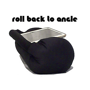 Renegade Concepts LAP PRO - MINI, Universal Beanbag Lap Stand for iPad Mini, iPad Air, Kindle, Galaxy & all Android Tablets - Bed, Couch, Travel - Adjustable Angle; 0-89 deg.