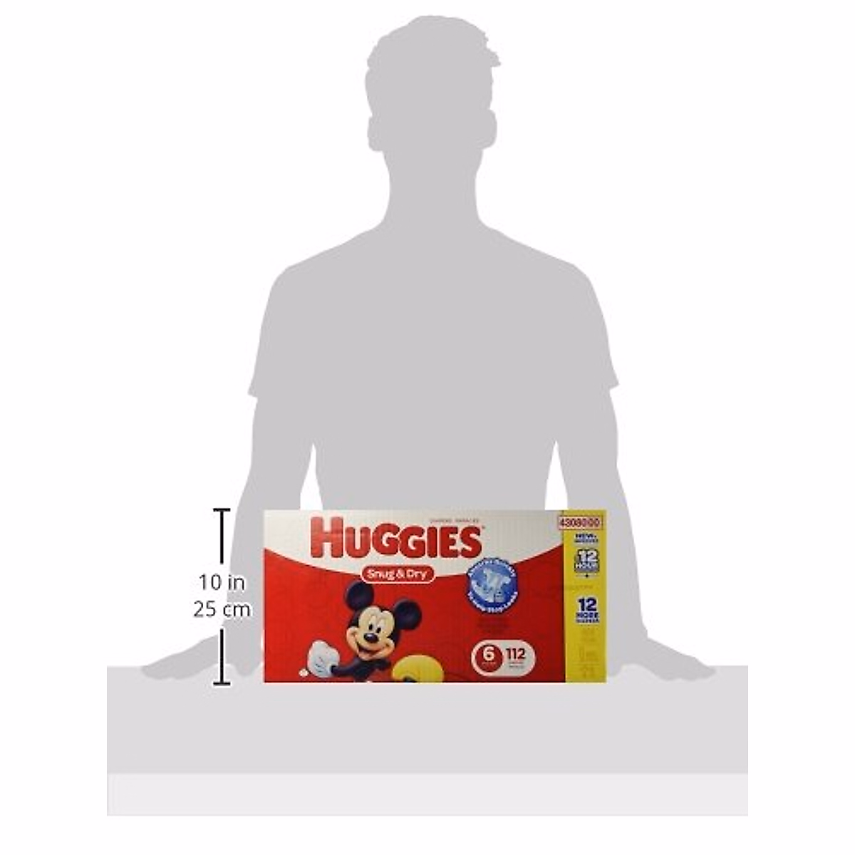 Huggies Snug & Dry Diapers, Size 6, 112 Count (Packaging May Vary)