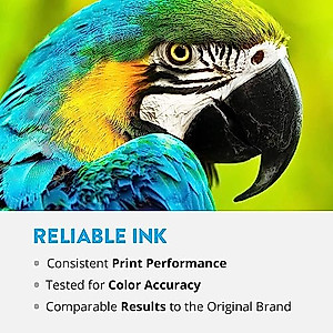 Speedy Inks Remanufactured Ink Cartridge Replacement for Epson T060120 ( Black,Cyan,Magenta,Yellow , 6-Pack )
