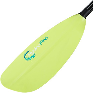 HydroPro 220 cm Carbon Fiber Kayak Paddle, Green