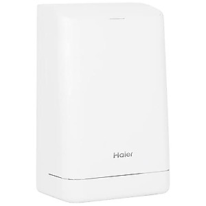 Haier 3-in-1 Portable Air Conditioner, Dehumidifier & Room Fan | 10,000 BTU | Easy Install Kit Included | Auto-Evaporation Technology Eliminates Need to Drain Water | Cools up to 350 Sq Ft | 115V
