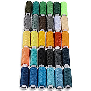 CiaraQ Sewing Threads Kits, 60 Colors Polyester 250 Yards Per Spools for Hand Sewing & Embroidery …