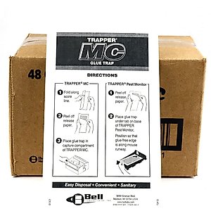 Bell Labs - Trapper MC Glue Boards - 48 Boards (case)