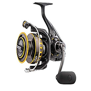 Daiwa BG1500 BG Saltwater Spinning Reel, Black/Gold