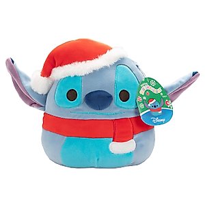 Squishmallows Original 8-Inch Stitch - Lilo & Stitch - Official Jazwares Plush - Collectible Soft & Squishy Disney Stuffed Animal Toy - Gift for Kids, Girls & Boys