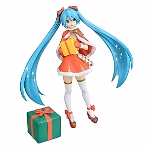 Sega Hatsune Miku Super Premium Action Figure Christmas 2019, 9"