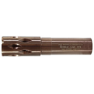 Patternmaster Code Black Turkey .565 20 Gauge Hunting Shotgun Accessory Durable 17-4 Stainless Steel Ported Choke Tube | Effective Range Up to 70 Yards | for Benelli/Beretta Mobile (5578)