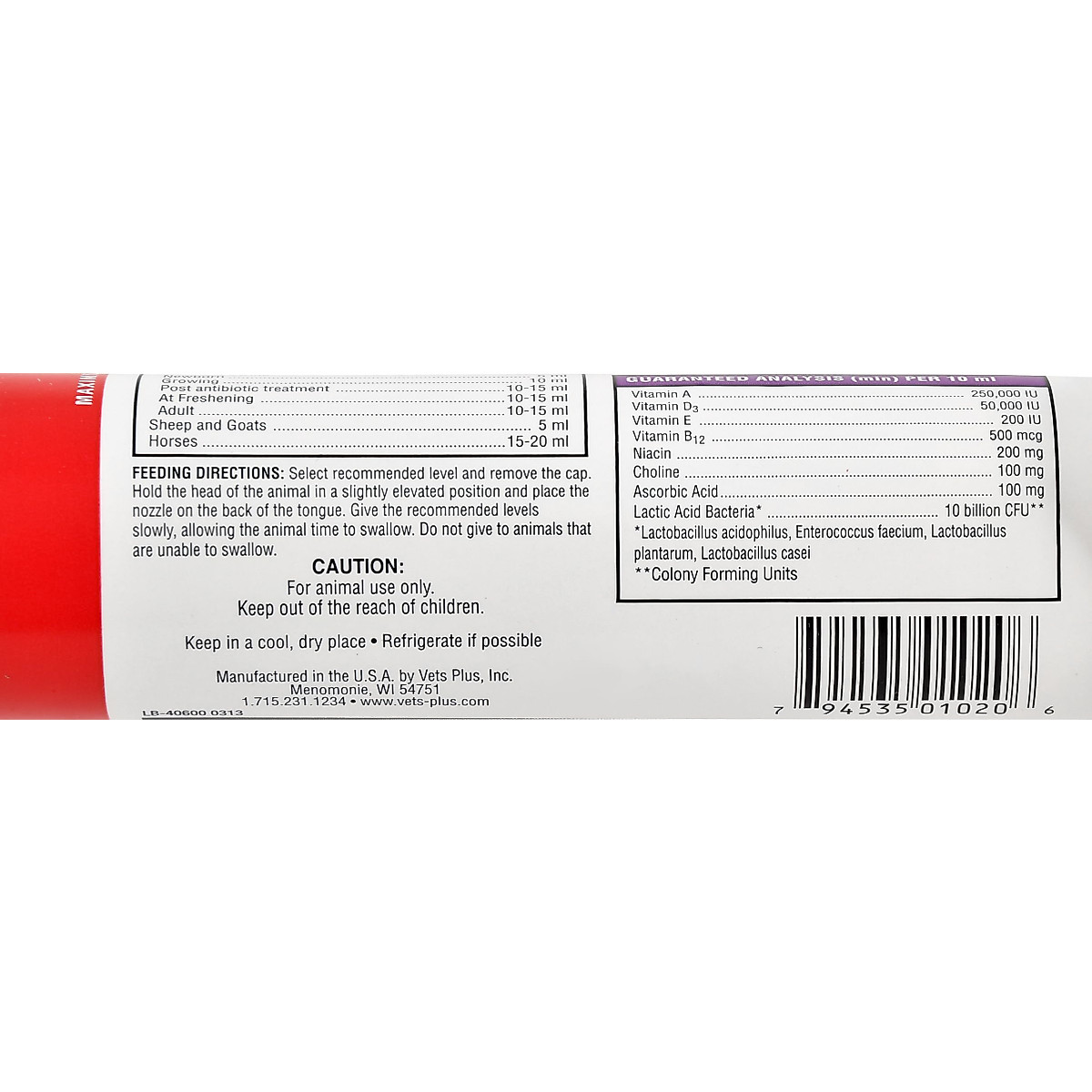 Probiotic Plus Paste 80 cc Tube