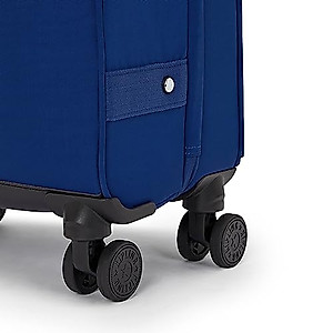 Kipling Spontaneous Small Rolling Luggage Deep Sky Blue