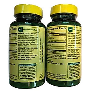 Spring Valley Chewable Papaya Enzyme Complex Tablets, 180 Count - (2 Pack)…