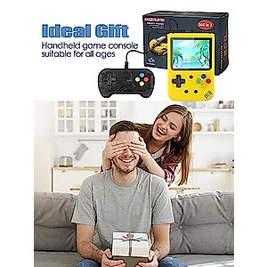 Fadist Handheld Game Console, Portable Retro Game Console, Built in 500 Classic Games,IdeIdeal Gift for Kids, Friend
