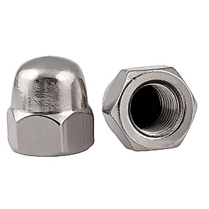 FullerKreg 1/4"-20 Acorn Cap Nuts,18-8 Stainless Steel, Quantity 30