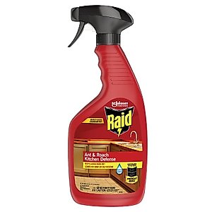 Raid Ant & Roach Barrier Spray, Keep Listed Bugs Out, For Indoor & Outdoor Use, Leaves No Odor, 22 oz