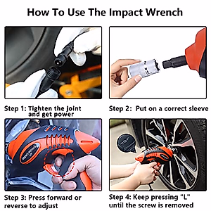 Mautyke Electric Hydraulic Car Jack Kit - 5 in 1 Air Floor Jack Stand Portable Trailer Truck Lift Jack Automatic Car Emergency Kit with Integrated Air Pump and Impact Wrench for Tire Changing