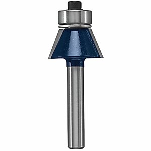 Bosch 85438M 25 degree x 7/16 In. Carbide-Tipped 2-Flute Bevel Trim Bit