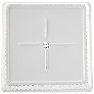 Mud Pie FUDGE SET, baker 2 1/2" x 10" x 10" | towel 26" x 16 1/2" | spatula 6"