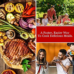 Techwood Indoor Grill Smokeless Grill, 1500W Indoor Korean BBQ Electric Tabletop Grill with Tempered Glass Lid, Removable Grill and Griddle Plates with Drip Tray