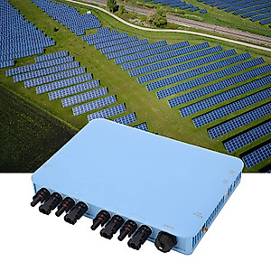 banapoy MPPT Solar Grid Tie Micro Inverter, Smart WiFi APP Control Waterproof DC to AC Microinverter, Pure Sine Output, Solar Grid Tie Micro Inverter, US Plug (1400W)