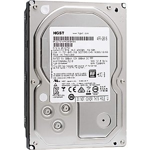 HGST Ultrastar 7K6000 6TB 7200 RPM 512e SAS 12Gb/s 3.5-Inch Enterprise Hard Drive (HUS726060AL5210) (Renewed)