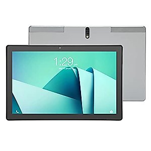 ASHATA 10in Kids Tablet, 4G Network 5G WiFi Dual Band Calling Tablet with 6GB RAM 256GB ROM, Front 5MP Rear 8MP Camera, 7000mAh Battery, Memory Card Supports Up to to 128G (US Plug)