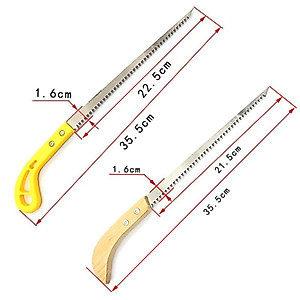 Outdoor Portable Hand Saw, 2024 New 9 Inch Household Garden Small Hand Saw, Rugged Triple Razor Tooth Steel Mini Hand Saw for Camping, Pruning, Backpacking, Survival, Gardening(Wooden 1pcs)
