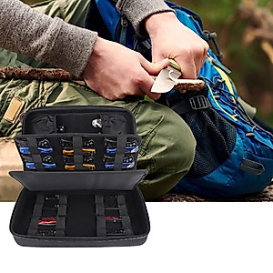 Knife Display Case, 42 Slots Pocket Knife Case, Folding Knife Butterfly Knife Pocket Knife Storage Organizer, Knives Collection Protector Carrier Bag for Survival Tactical Outdoor EDC Mini Knife