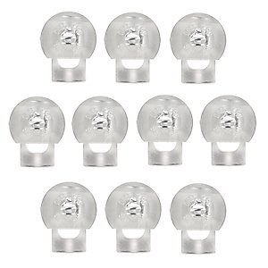 Curtaincrafters Roman Shade Clear Leveling Adjuster Orb Quantity of 10