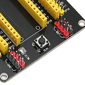 Sanpyl Expansion Board for Pi SWD Debugging Smart Control, 40Pin Quick Connection No Welding Quick Connection Development Board with Reset Button