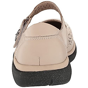 Propét Womens Selena Mary Jane Flat,Cream,10.5 Wide US